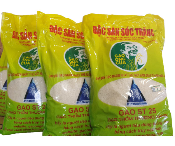 Vietnam Jasmine rice ST25 (5kg) – Golden Pine Trading Limited