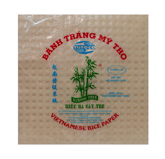 Thuan Phong Rice Paper 22cm Square (Summer Roll) – Golden Pine Trading ...